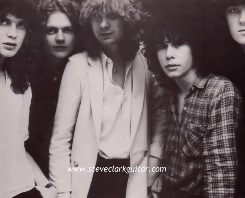 STEVE’S BAND - STEVE CLARK GUITAR In Loving Memory