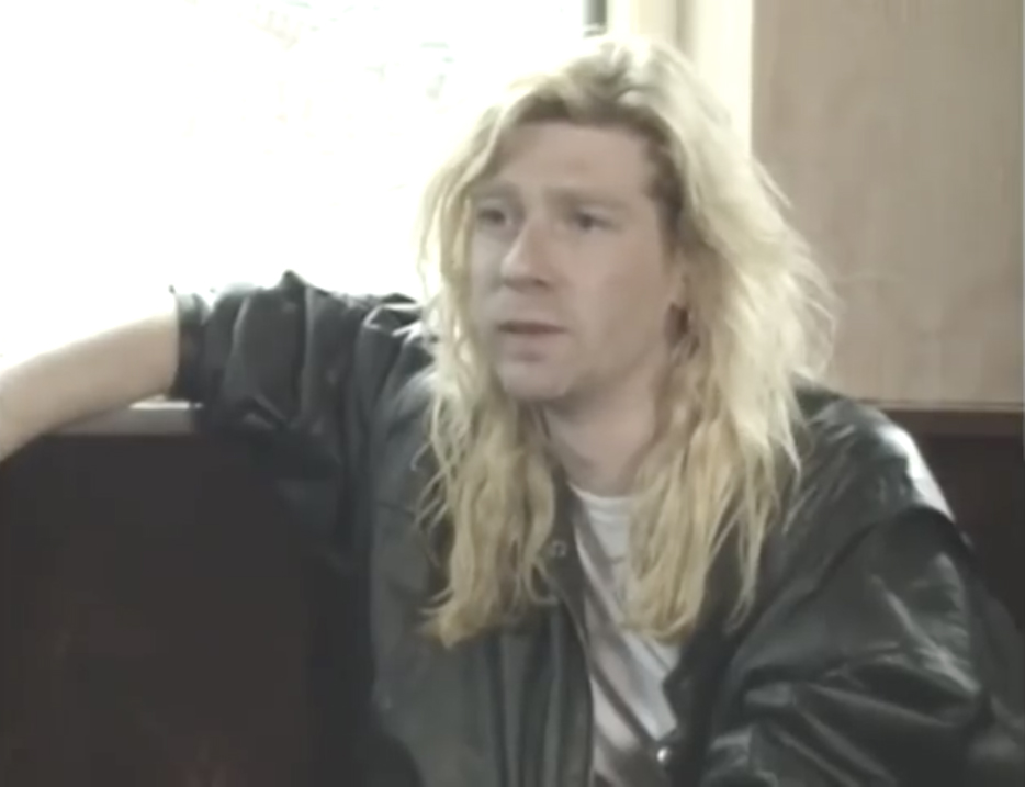 RARE CLIP OF STEVE CLARK INTERVIEW - STEVE CLARK GUITAR In Loving Memory