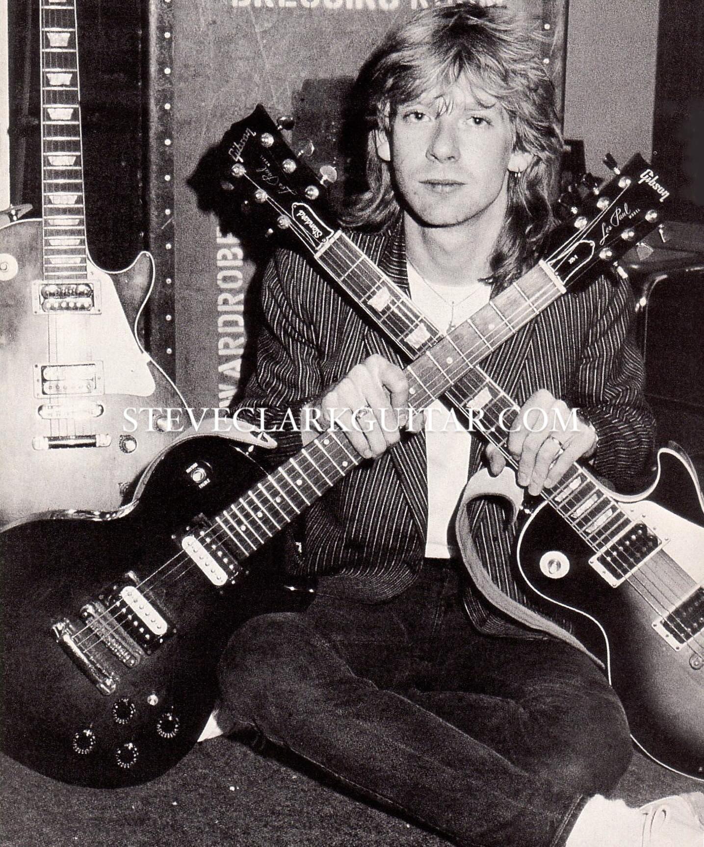 INTERVIEW WITH STEVE CLARK FROM BURRN JAPAN - STEVE CLARK GUITAR In ...