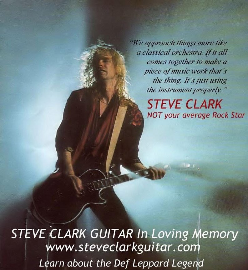 HOME - STEVE CLARK GUITAR In Loving Memory