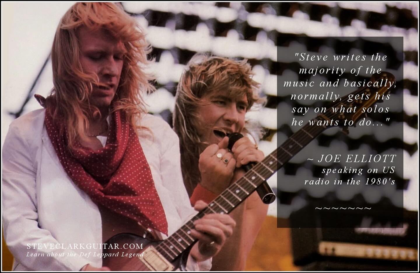 PRINCIPAL SONGWRITER - Learn About The Def Leppard Legend
